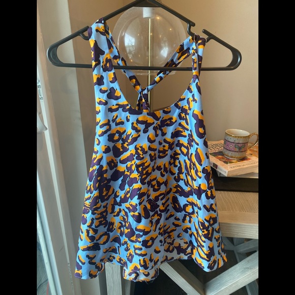 MSGM | Tops | 0 Silk Chemise Nwt Msgm Milano Leopard Cheetah Print Tank ...